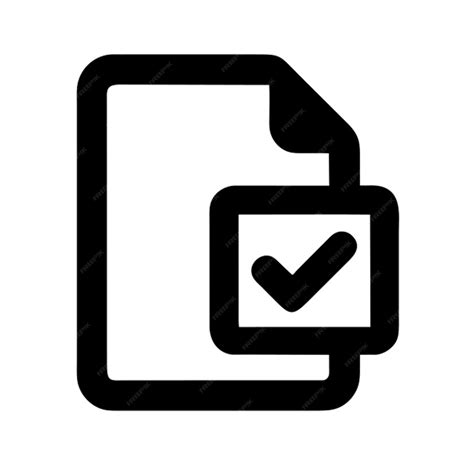 Checkbox Pictogram Premium Ai Generated Vector
