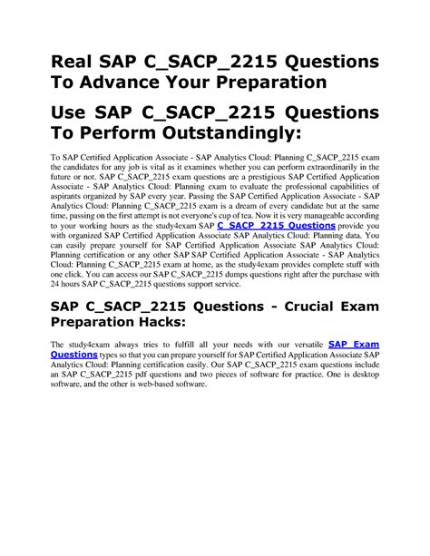Real SAP C Real SAP C Real SAP C SACP Questions To Advance Your Preparation Use SAP