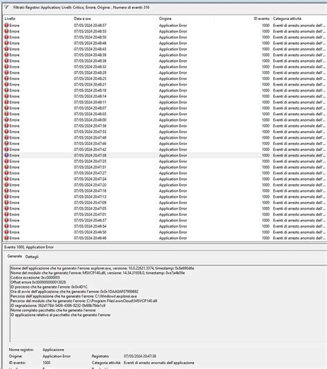 owncloud client 5 2 1 13040 owncloud client explorer exe crash loop