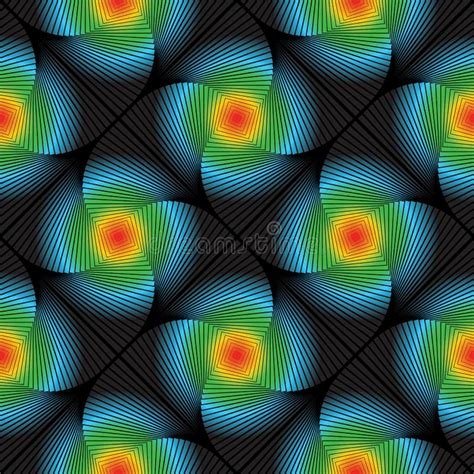 Design Seamless Monochrome Twirl Pattern Monochro Stock Vector Illustration Of Streak