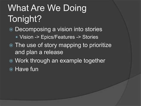 Agile Requirements Decomposition Ppt