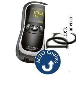 Amazon Com Accu Chek Compact Plus Diabetes Blood Glucose Meter Only Diabetes Monitors Beauty