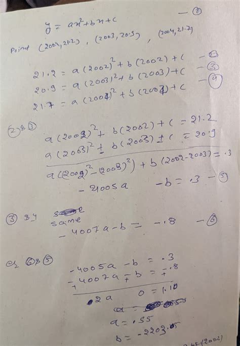 [solved] Use The Data Shown In The Graph To Write A Quadratic Regression Course Hero