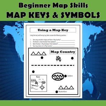 Beginner Map Skills Map Keys And Symbols Map Skills Map Map Symbols
