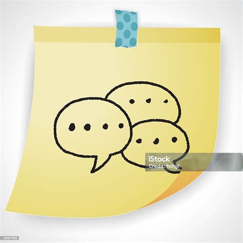 Doodle Dialog Stock Illustration Download Image Now Backgrounds Business Business Finance