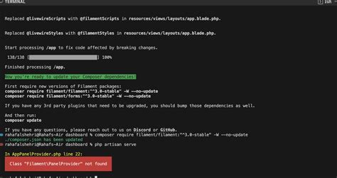 Class Filamenttablescolumnssummarizerssum Not Found Filament