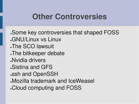 Foss Tales Comp8440 Fossd Lecture 14 Introduce The Concept Of Foss Ppt Download