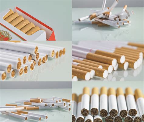 香烟创意广告片静物拍摄视频素材下载