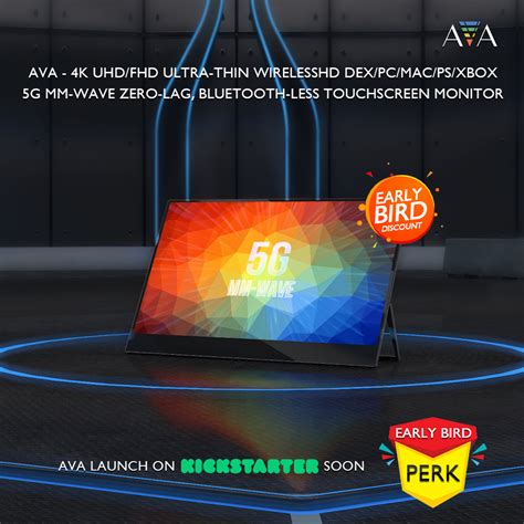 Ava 4k Wirelesshd Dexpcmacnspsxboxtv Box Zero Lag Touchscreen