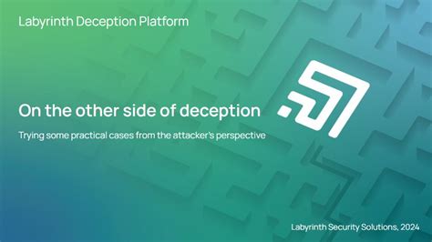 Labyrinth Security Solutions On Linkedin Cybersecurity Cyberdeception Cyberdefense