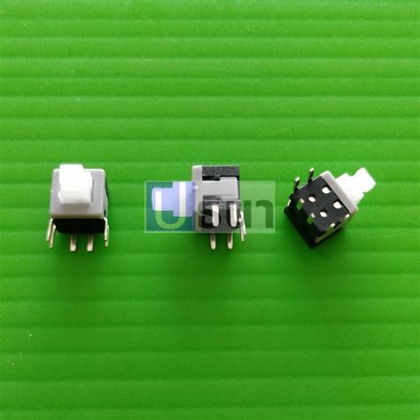 Push Button Switch Self Lock Tact 6 Pin 5 8x5 8x10 2mm Side Press 1 Piece Shopee Malaysia