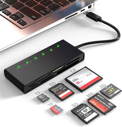 Usb3 0 Multi Sd Card Reader Sd Tf Micro Sd Cf Ms Xd 7 In 1 5gbps High Speed Memory