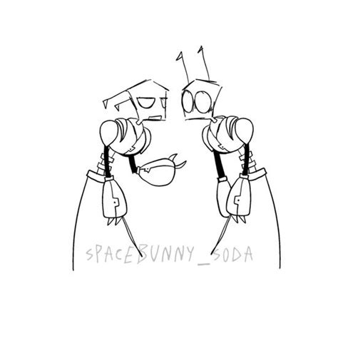 Pin By Rosea Pom On Invader Zim Invader Zim Invader Zim Characters Alien Shows