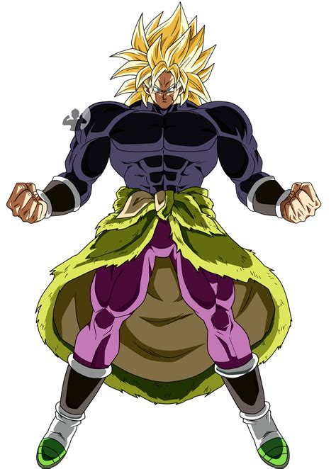 Broly Ssj Controlled Ki Dbssh Facudibuja By Facudibuja On Deviantart