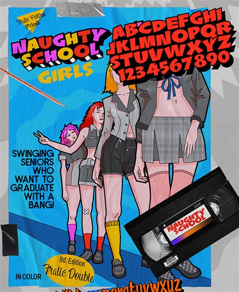 Retro Font Bundle Behance