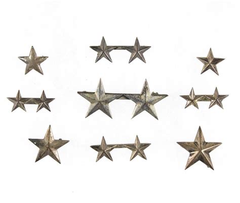 Lot Major Gen Caleb Vance Haynes Brigadier And Major General S Stars And Collar Pins