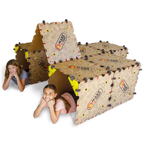 Cardboard Box Fort