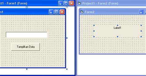 Cara Mudah Menampilkan Data Form1 Di Form2 Di Visual Basic Vbnet ~ Lan Networking