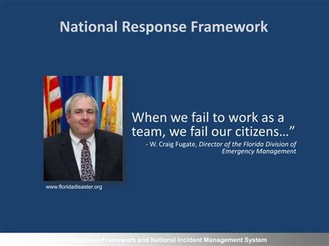 National Response Framework Pptx Agriculture Industries