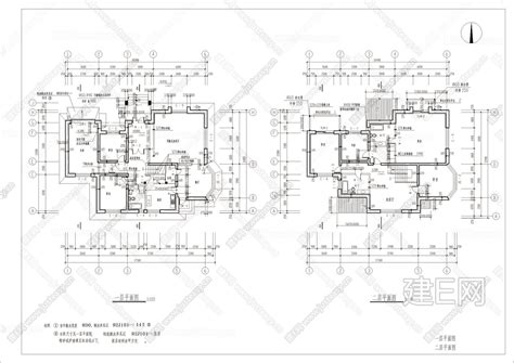 北方二层别墅住宅建筑图 Cad施工图施工图下载 施工图北方二层别墅住宅建筑图 Cad施工图下载 施工图北方二层别墅住宅建筑图 Cad施工图免费下载 建e室内设计网