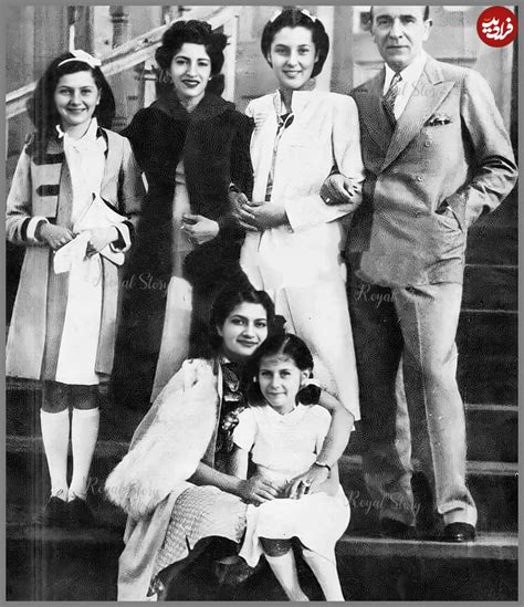 عکس سفر به تاریخ؛ فائزه فواد، شمس پهلوی، فائقه فواد، اشرف پهلوی