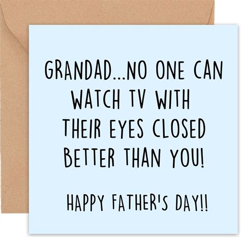 Felbridge Studio Fathers Day Card Grandad Funny Fathers Day Card
