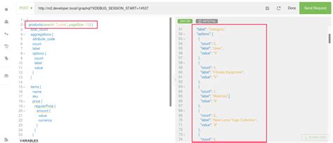 Graphql Classification Search Results Are Inconsistent With Fontend Issue Magento