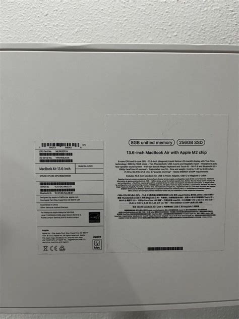 Macbook Air M Chip Inch Gb Space Grey Computers Tech Laptops Notebooks On