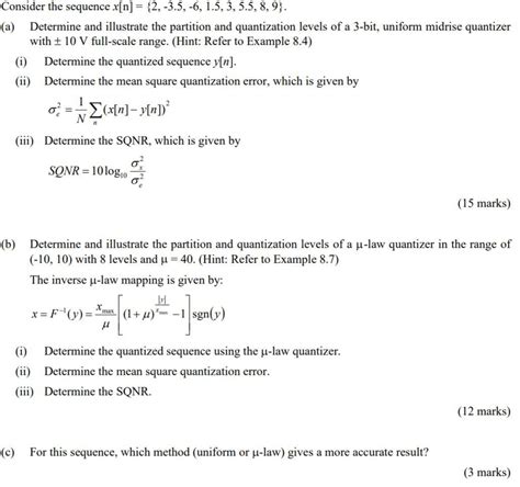Solved Consider The Sequence X N Chegg Com