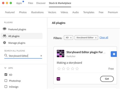 Storyboard Editor A Plugin For Adobe Xd Storyboard Editor A Plugin For Adobe Xd