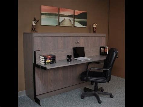 Twin Horizontal Murphy Bed Youtube