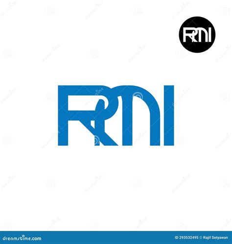 Letter Rmi Monogram Logo Design Stock Vector Illustration Of Name
