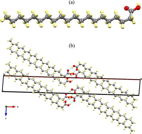 A Molecular Structure Of A Pair Of Aa Molecules Forming A Dimer In Download Scientific