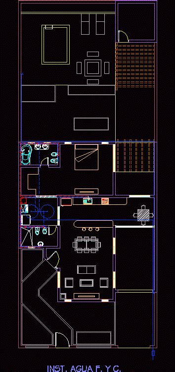Hot And Cold DWG Block For AutoCAD Designs CAD