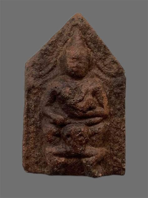 สมเด็จคะแนน หลวงพ่อกวย วัดโฆสิตาราม พิมพ์หูบายศรี เนื้อผงน้ำมัน สวยเดิม 1697 ร้านพระแท้ พระ