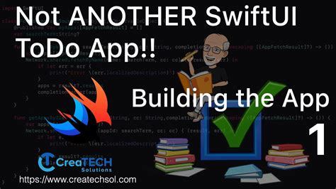 Building The Todo App In Swiftui Youtube