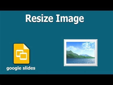 How To Resize Image In Google Slides Presentation The Graphic Home