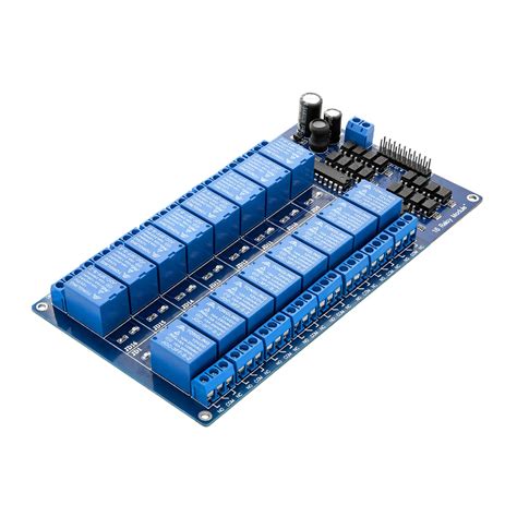 MÓDULO DE 16 RELEVADORES 12V dipmecatronica