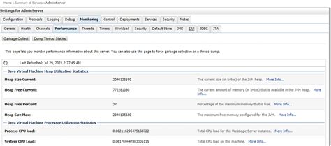 How To Check Heap Usage In Weblogic And Change Heap Memory