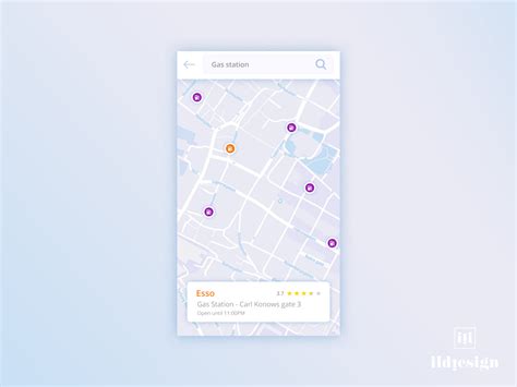 Dribbble Mapsuidesignpng By Ildiko Gaspar
