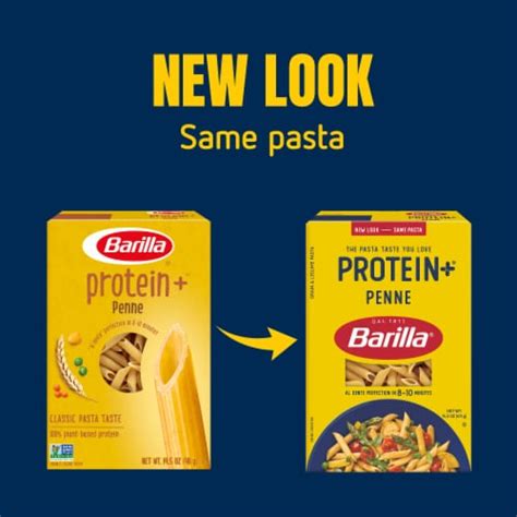 Barilla Protein Plus Penne Pasta Non Gmo And Kosher Certified Plant