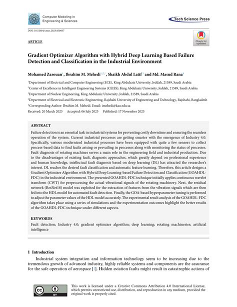 Pdf Gradient Optimizer Algorithm With Hybrid Deep Learning Based
