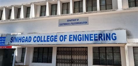 Sinhgad College Of Engineering Sinhgad Technical Education Society