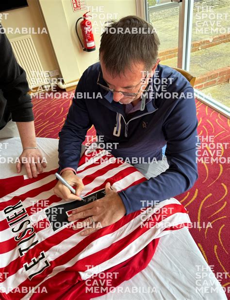 Matt Le Tissier Signed Football Shirt Southampton Presentation Delux