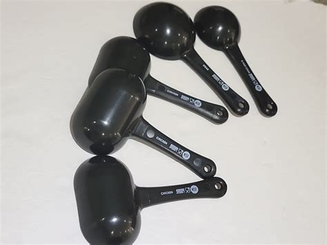 Nemco Portion Control Measuring Scoops 5pc Set Spoon Steak Chicken