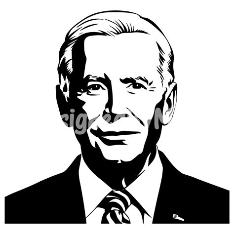 Joe Biden Svg Png Files Joe Biden Vector Joe Biden Silhouette Political Svg For Tshirt Joe