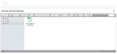 Implementing Private User Folders With Elfinder In Laravel Manhdan Blogs