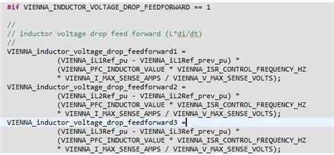 Ccstidm 1000 Three Phase Viennainductor Voltage Drop Feed Forward