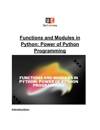 PPT - Python Modules PowerPoint Presentation, free download - ID:12681061