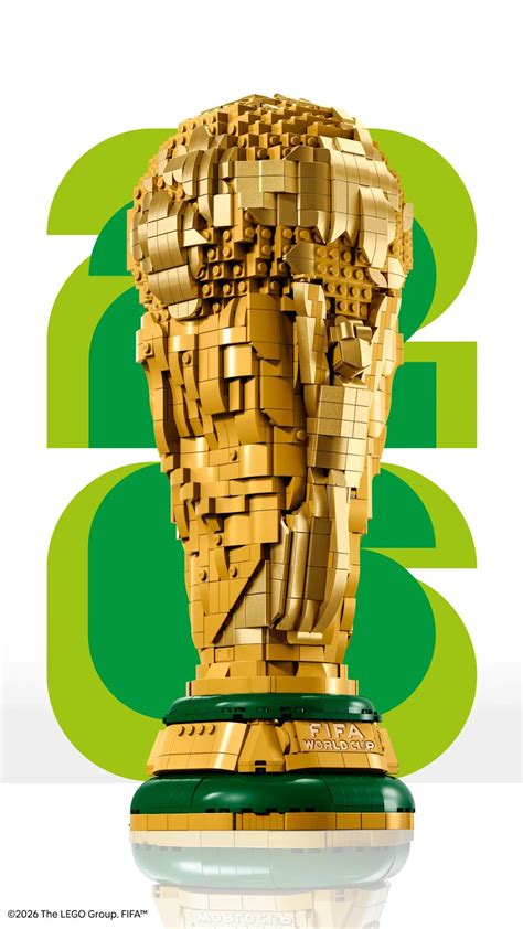 Lego Fifa Team Up To Release World Cup Trophy Replica See Photos